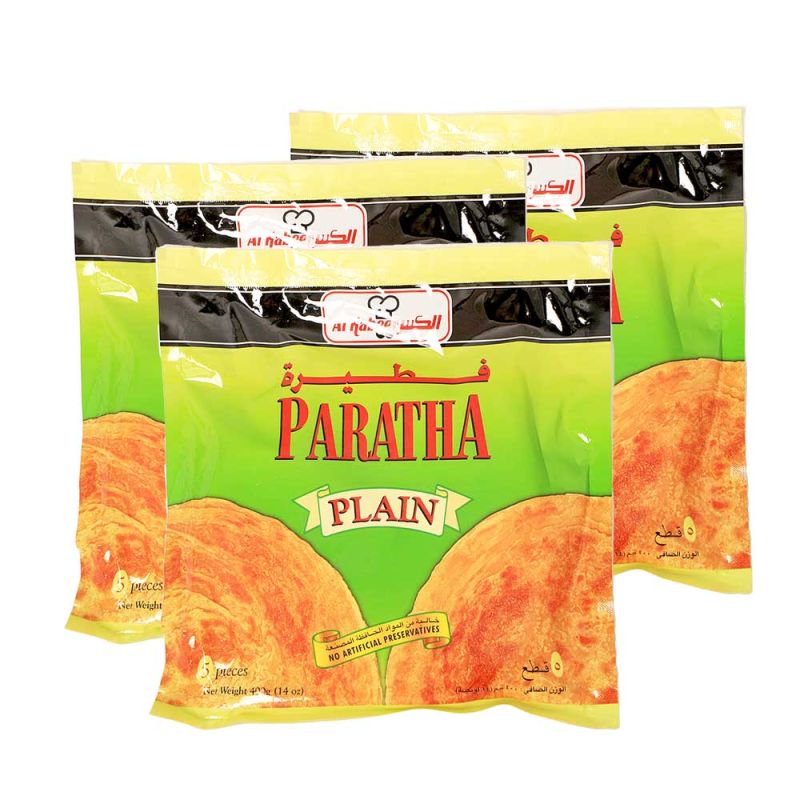 Al Kabeer Plain Paratha 3x400g