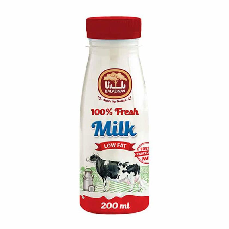 Baladna Low Fat Fresh Milk 200ml Online in Qatar